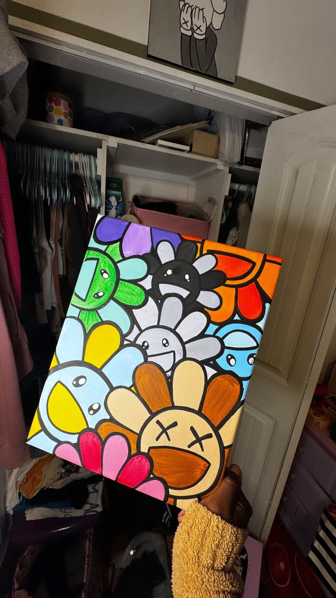 Hypebeast Flower Painting - Etsy