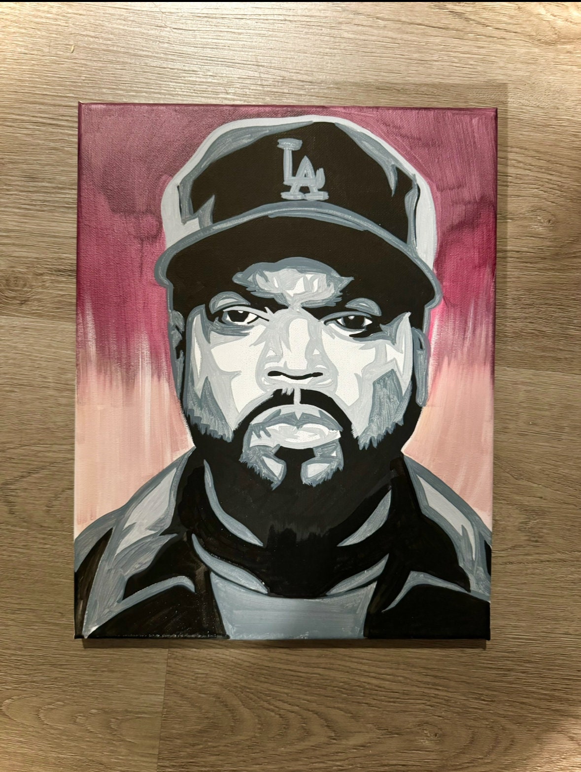 Ice Cube Painting 11x16 Canvas - Etsy