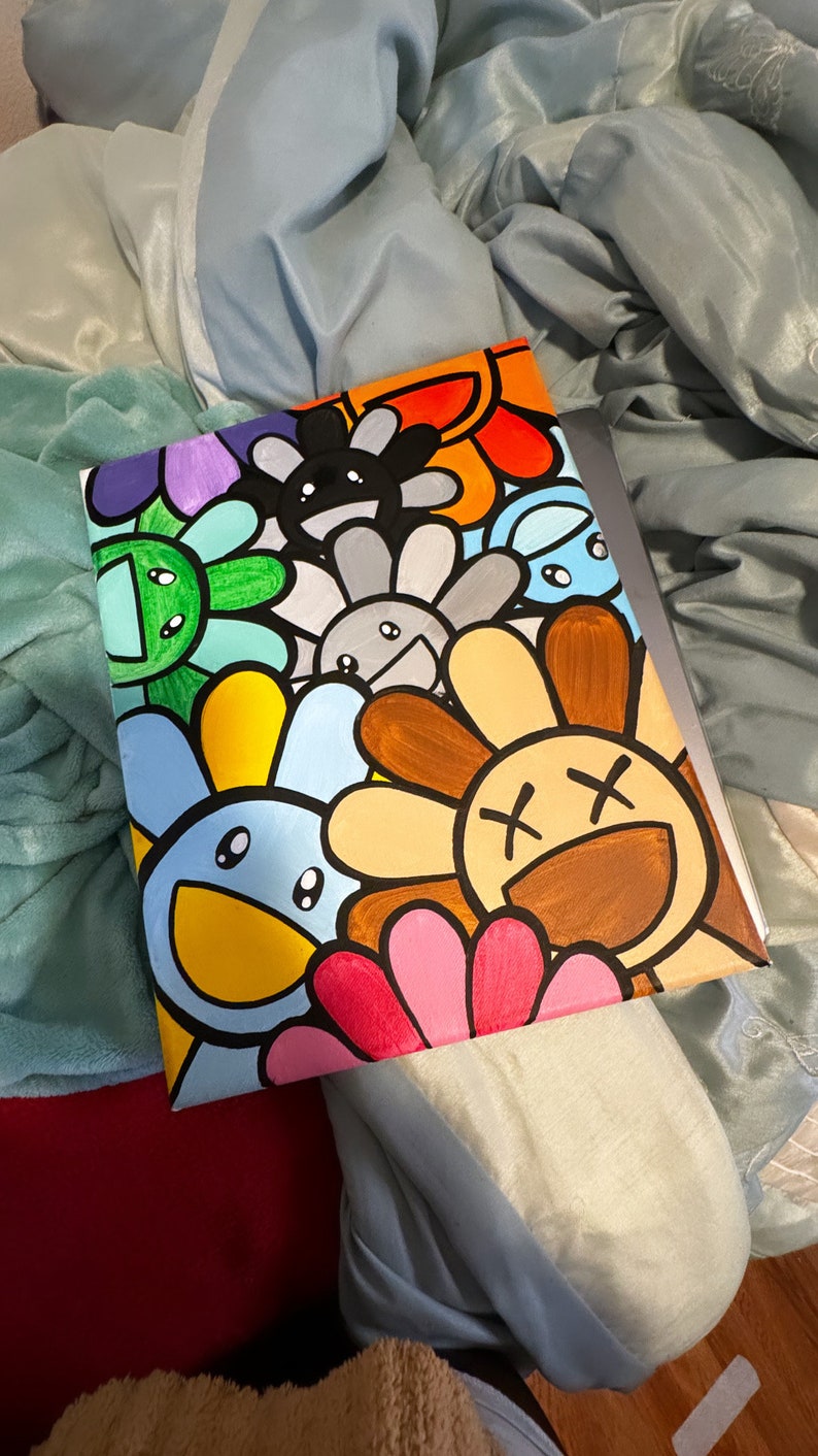 Hypebeast Flower Painting - Etsy