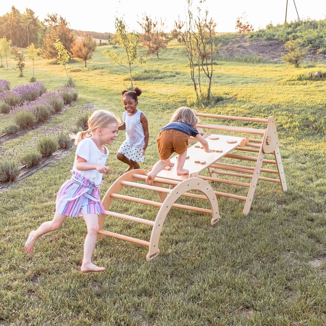 Large Climbing Set Pickler Triangle Indoor Playground - Etsy