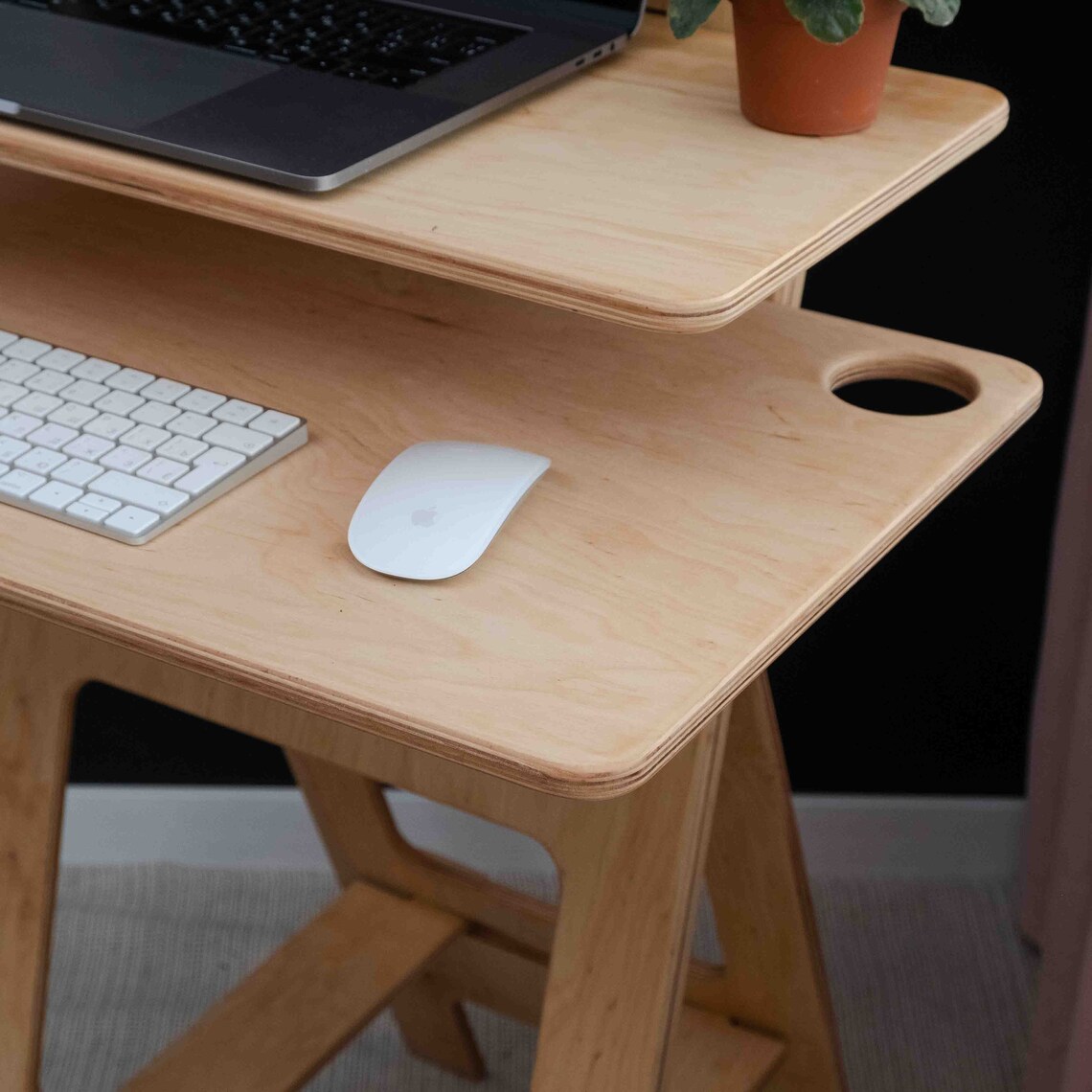 Convertible Standing Desk Standing Desk Adjustable Standing | Etsy