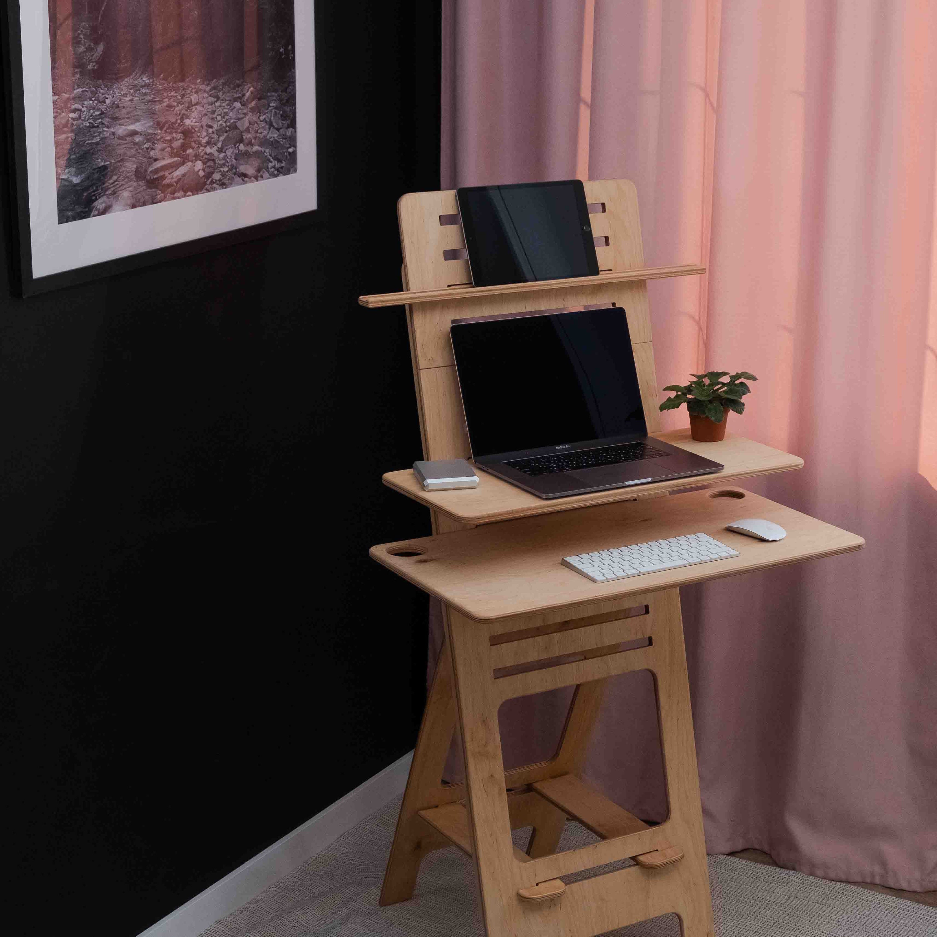 Convertible Standing Desk Standing Desk Adjustable Standing | Etsy