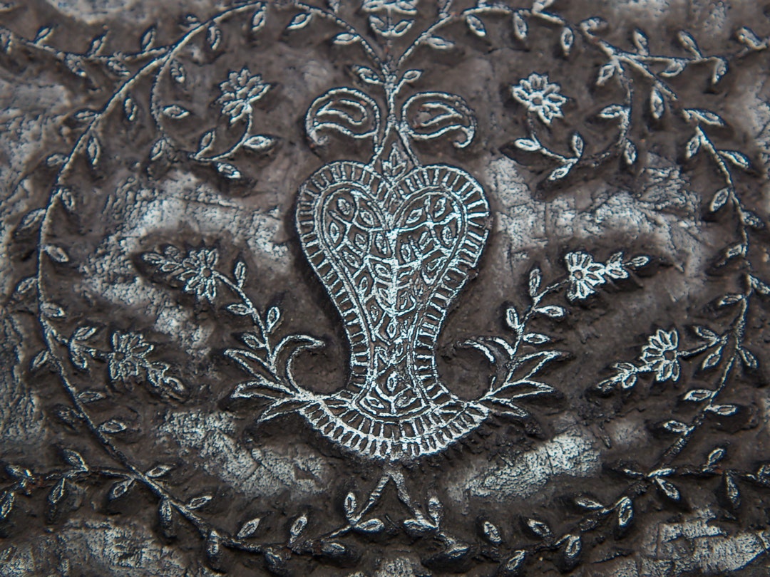 Old Print Block Stamp Cod.ti80 - Etsy