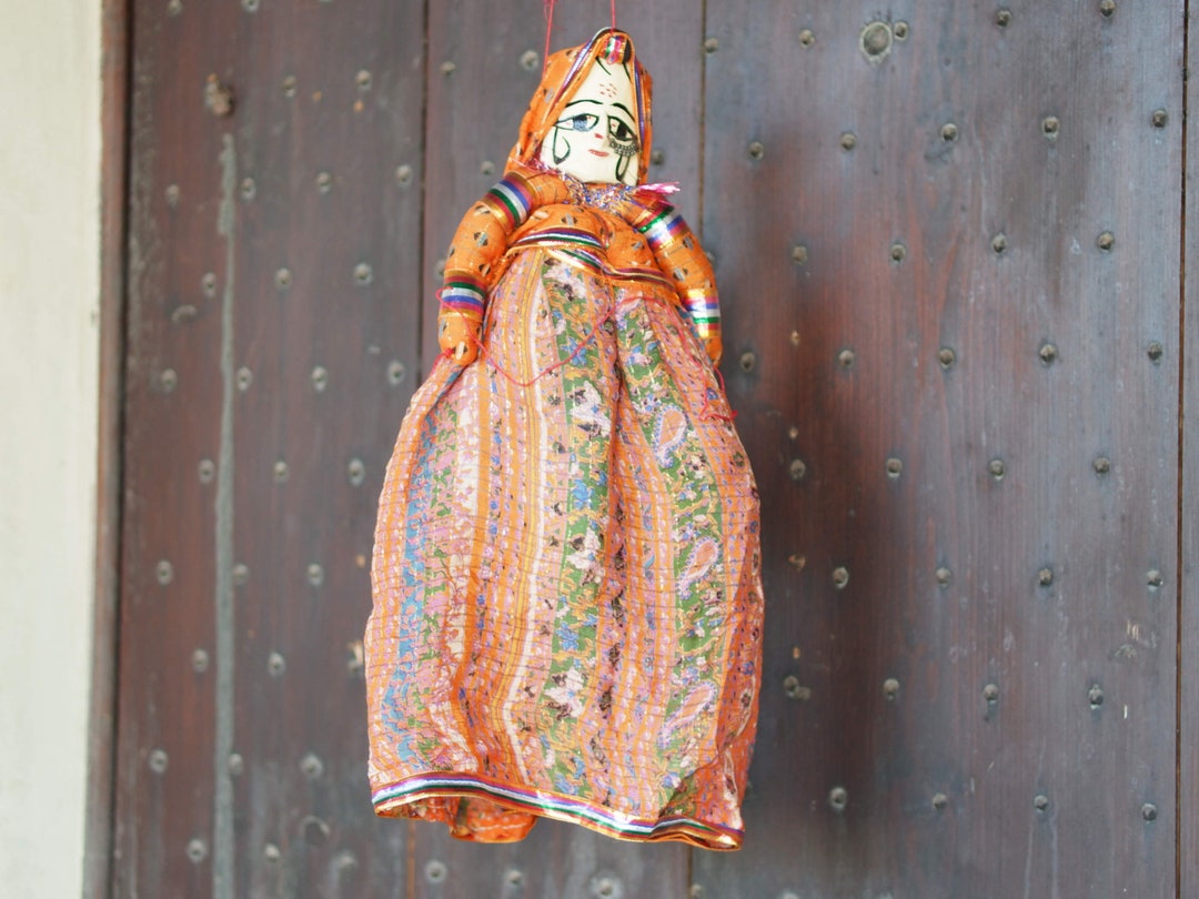 Traditional Indian Puppets Kathputli Marionette Cod.mar1 - Etsy