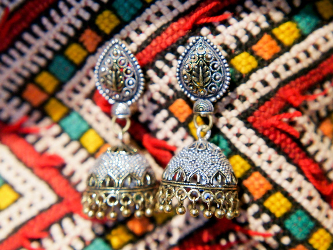 Orecchini pendenti tradizionali indiani OSI35 - Etsy Italia