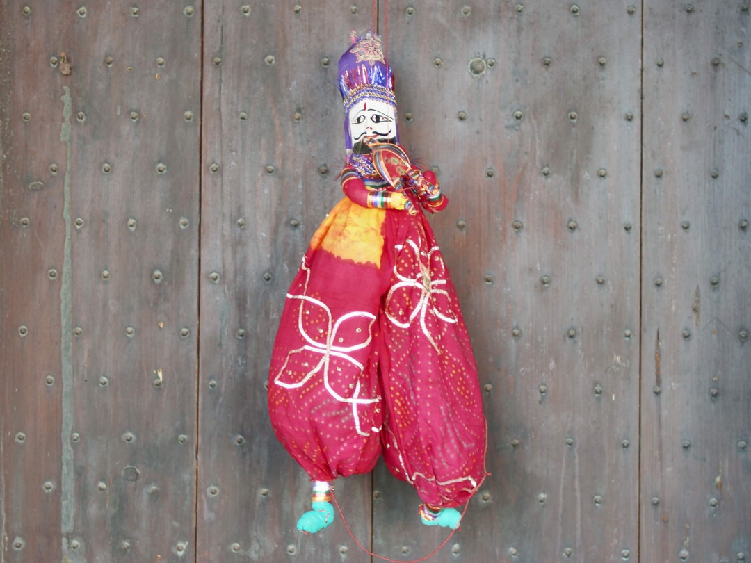 Traditional Indian Puppets Kathputli Marionettes Cod.mar7 - Etsy