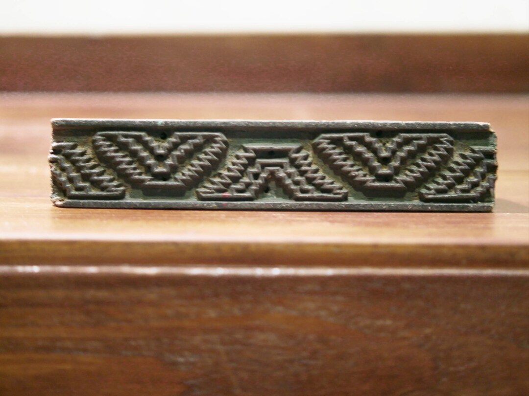 Old Print Block Stamp Cod. TI401 - Etsy