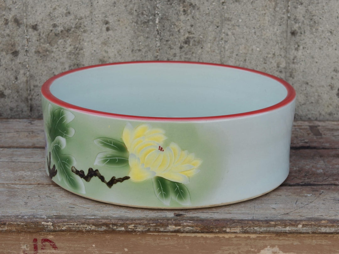 Decorated Chinese Sink, Washbasin, Chinese Craftsmanship, Unique Piece ...