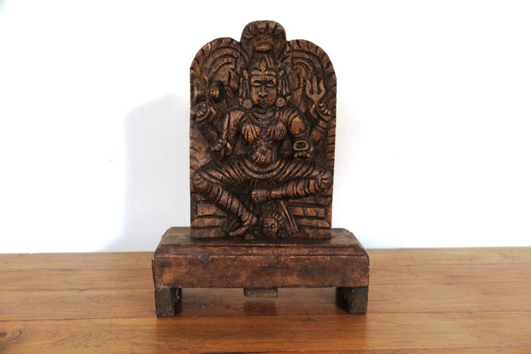 Shiwa Indian Deity Statue Cod.sil180 - Etsy