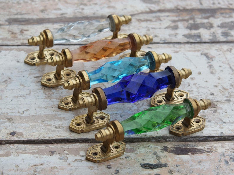 Small Glass Handle Code MAN9 - Etsy