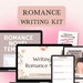 Romantasy Starter Kit With Romance Novel Template and Fantasy Worldbuilding Planner - Etsy