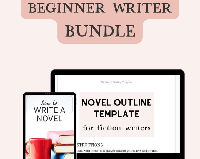 26% Story Goal Poster Set How to Write a Novel Printable Planner Plot ...