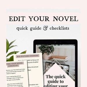 Quick Guide to Editing Your Novel, Ebook and Cheat Sheets for Writers ...