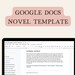 Romance Novel Outline Template for Google Docs, Romance Writing ...