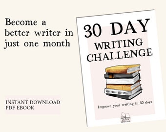 30 Day Writing Challenge - Etsy