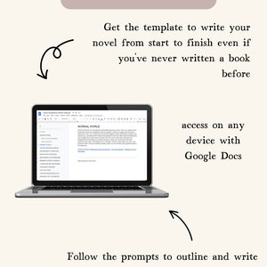 Writing a Book Outline Template for Google Docs How to Write - Etsy
