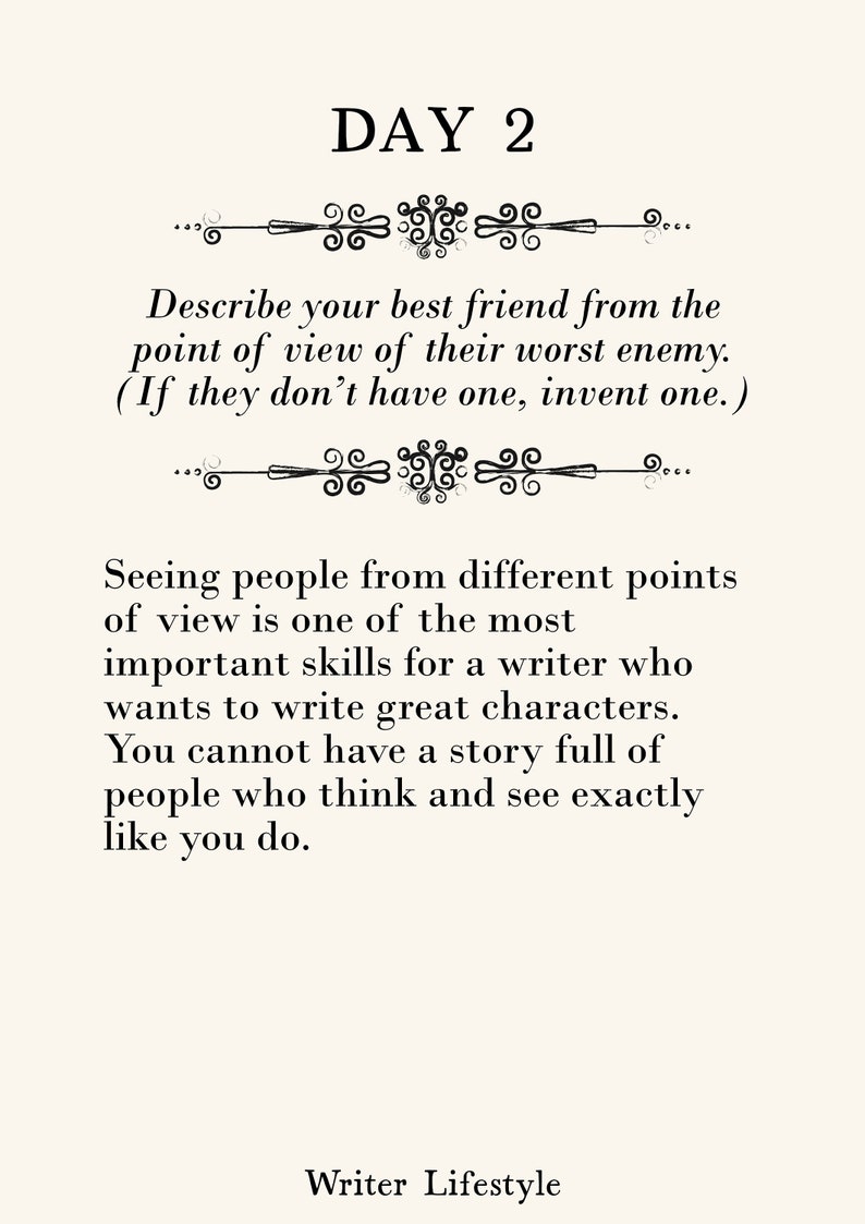 30 Day Writing Challenge With Daily Creative Writing Prompts, Book ...