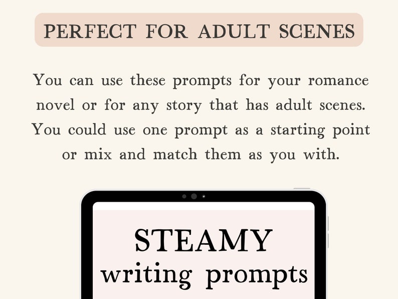 Steamy Romance Writing Prompts, Romantic Writing Inspiration for Adult ...