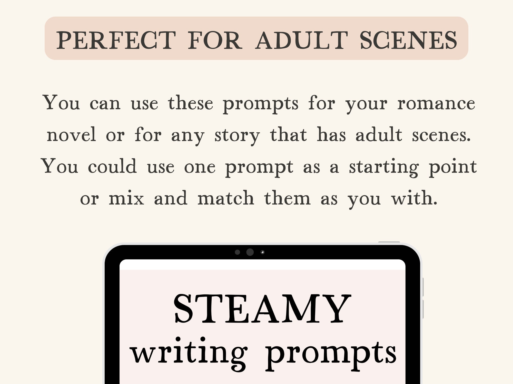 Steamy Romance Writing Prompts, Romantic Writing Inspiration for Adult ...
