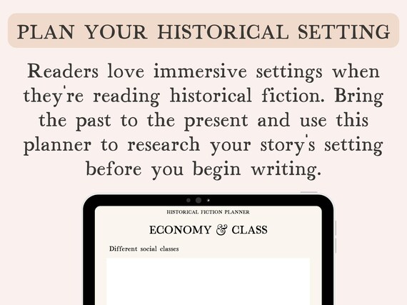 Historical Fiction Worksheet