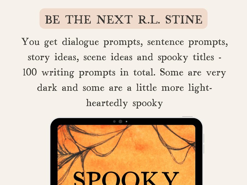 Spooky Writing Prompts, Halloween Writing Inspiration for Scary Stories ...