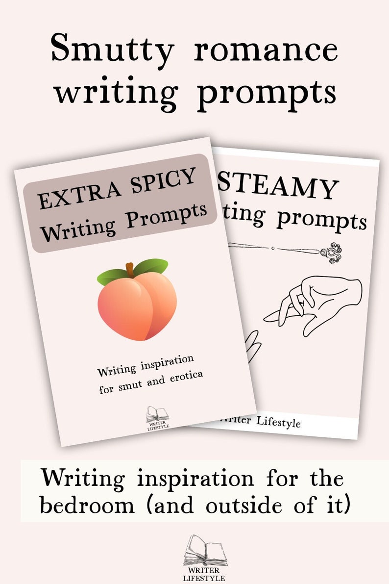 Smutty Romance Bundle, Steamy and Extra Spicy Writing Prompts PDF ...