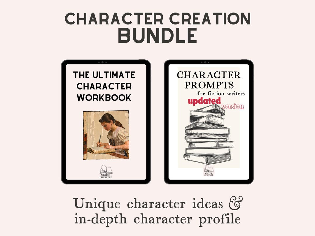 Character Creation Workbook and Writing Prompts for Creativity (PDF ...