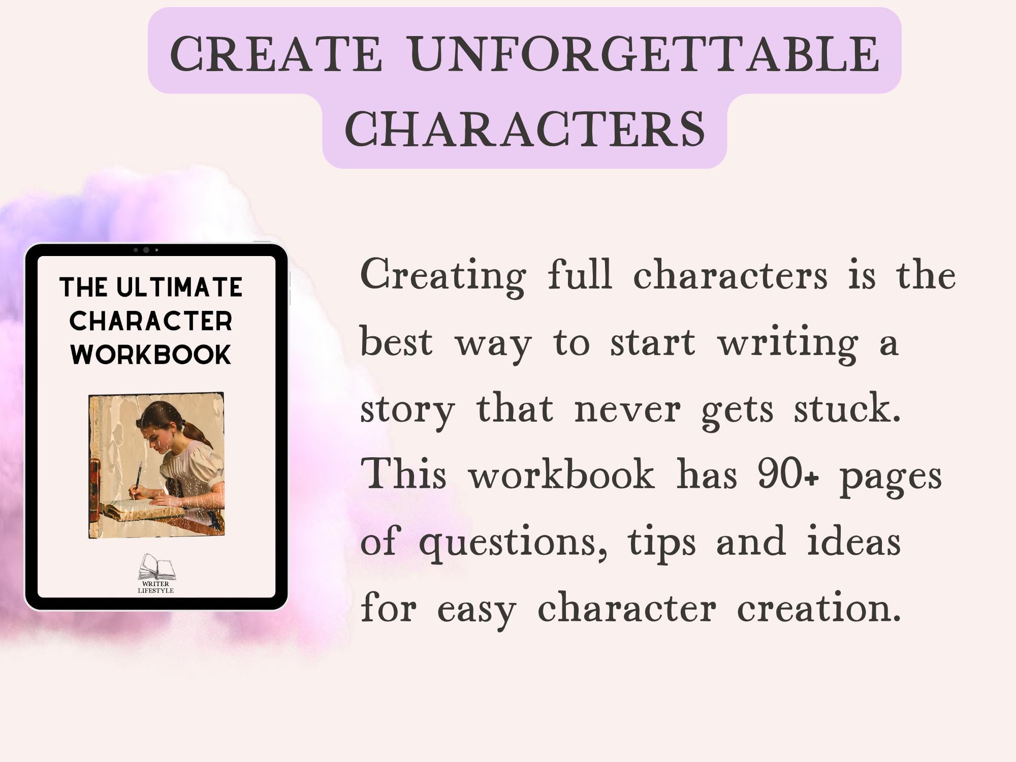 The Ultimate Character Workbook PDF, Interactive and Printable ...