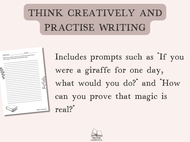 Story Prompts for Kids Printable Writing Prompt Pages for - Etsy UK