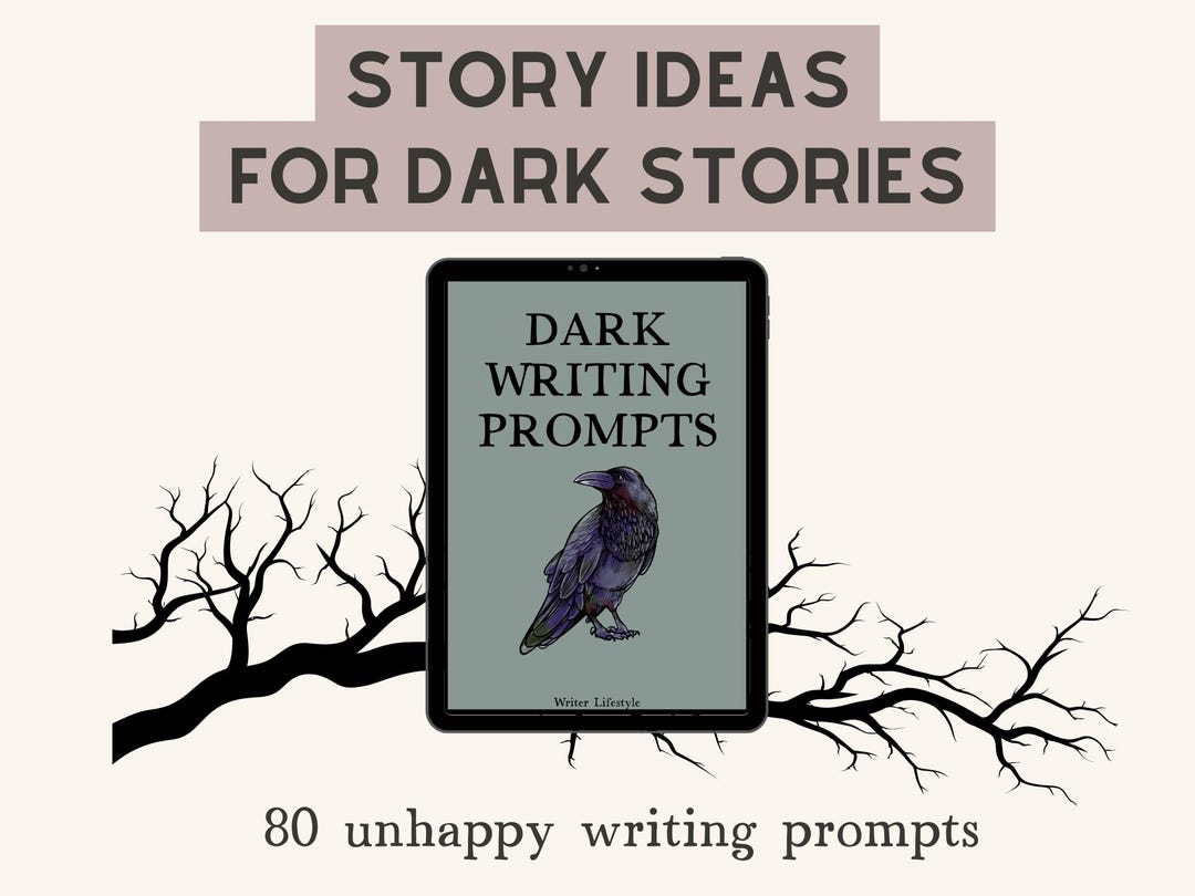 Dark Writing Prompts Ebook, Creative Writing Inspiration for Horror ...