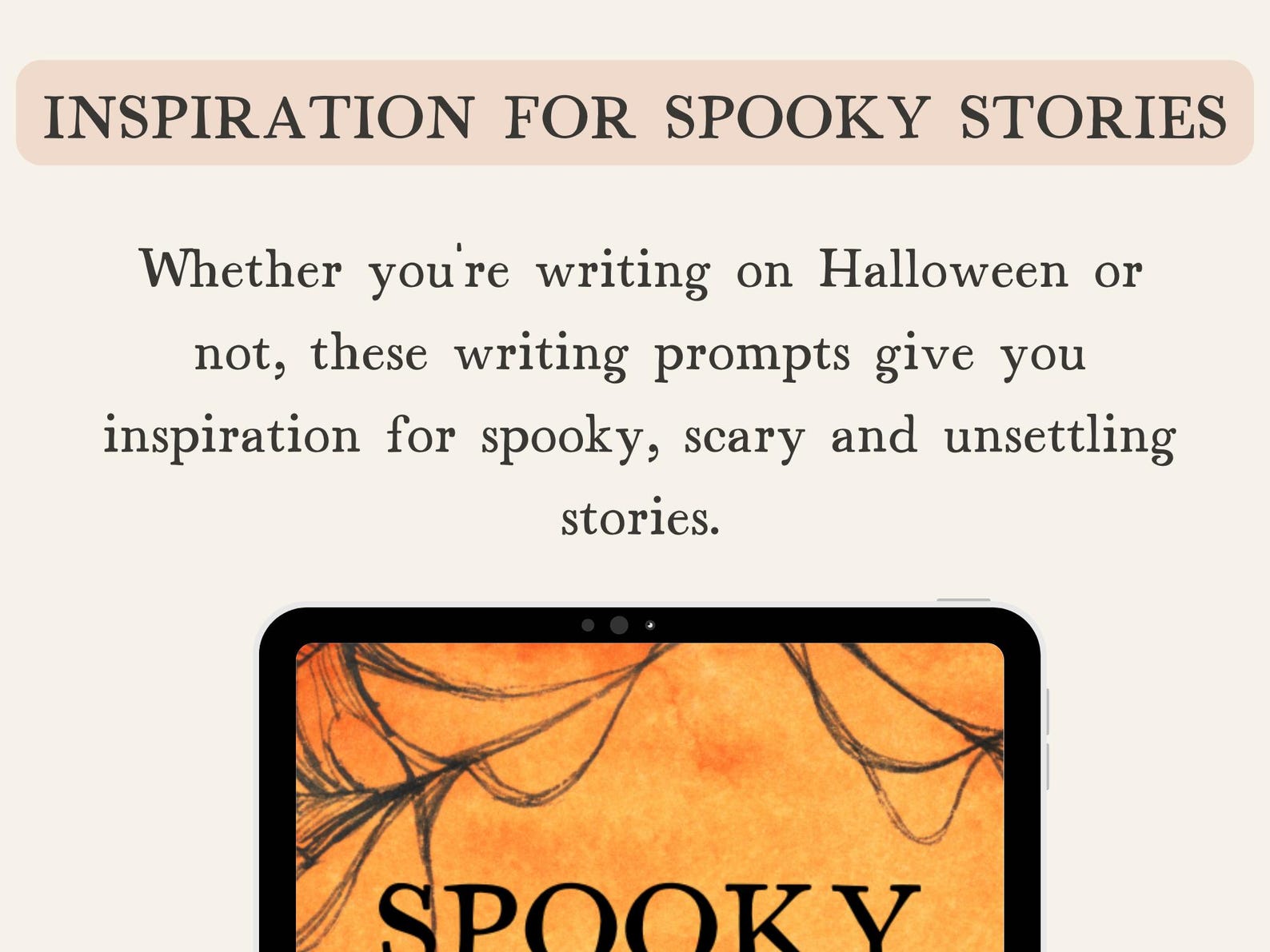 Spooky Writing Prompts, Halloween Writing Inspiration for Scary Stories ...