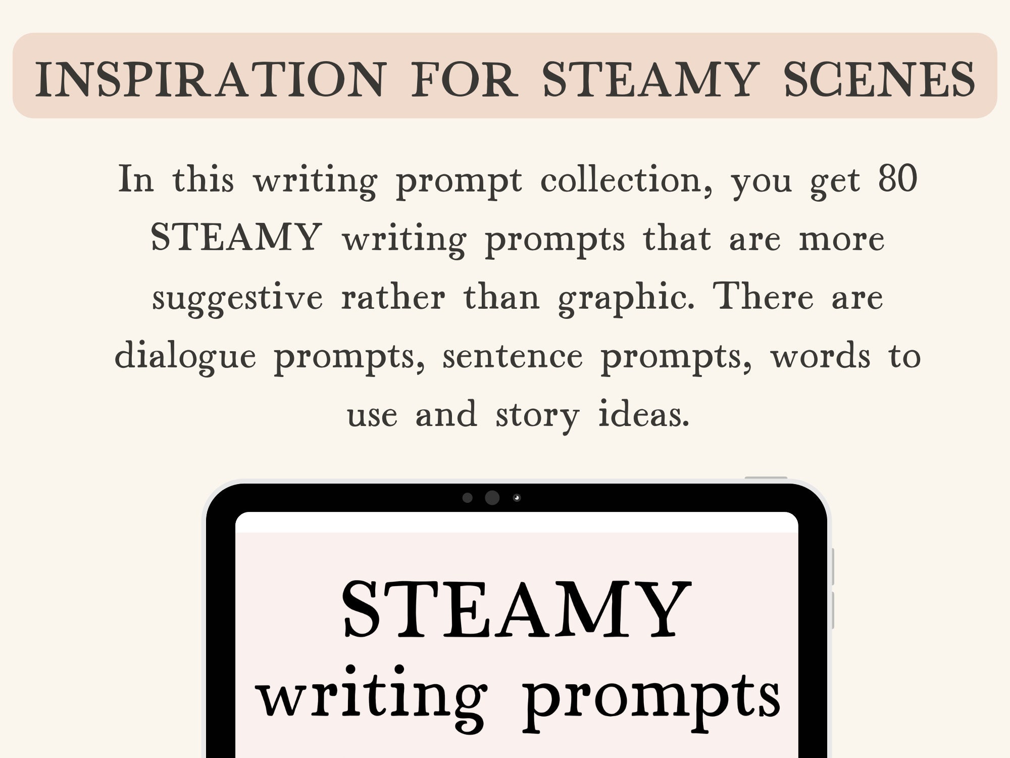 Steamy Romance Writing Prompts, Romantic Writing Inspiration for Adult ...