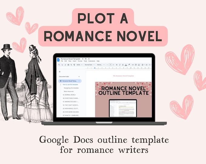 Romance Novel Outline Template for Google Docs - Etsy UK
