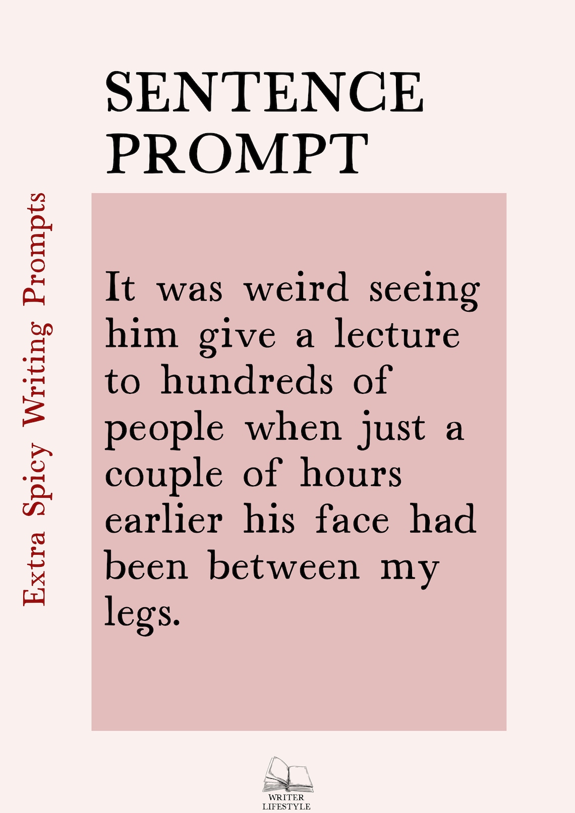 Spicy Writing Prompts for Smut and Erotica, Adult Story Starters, Dirty ...