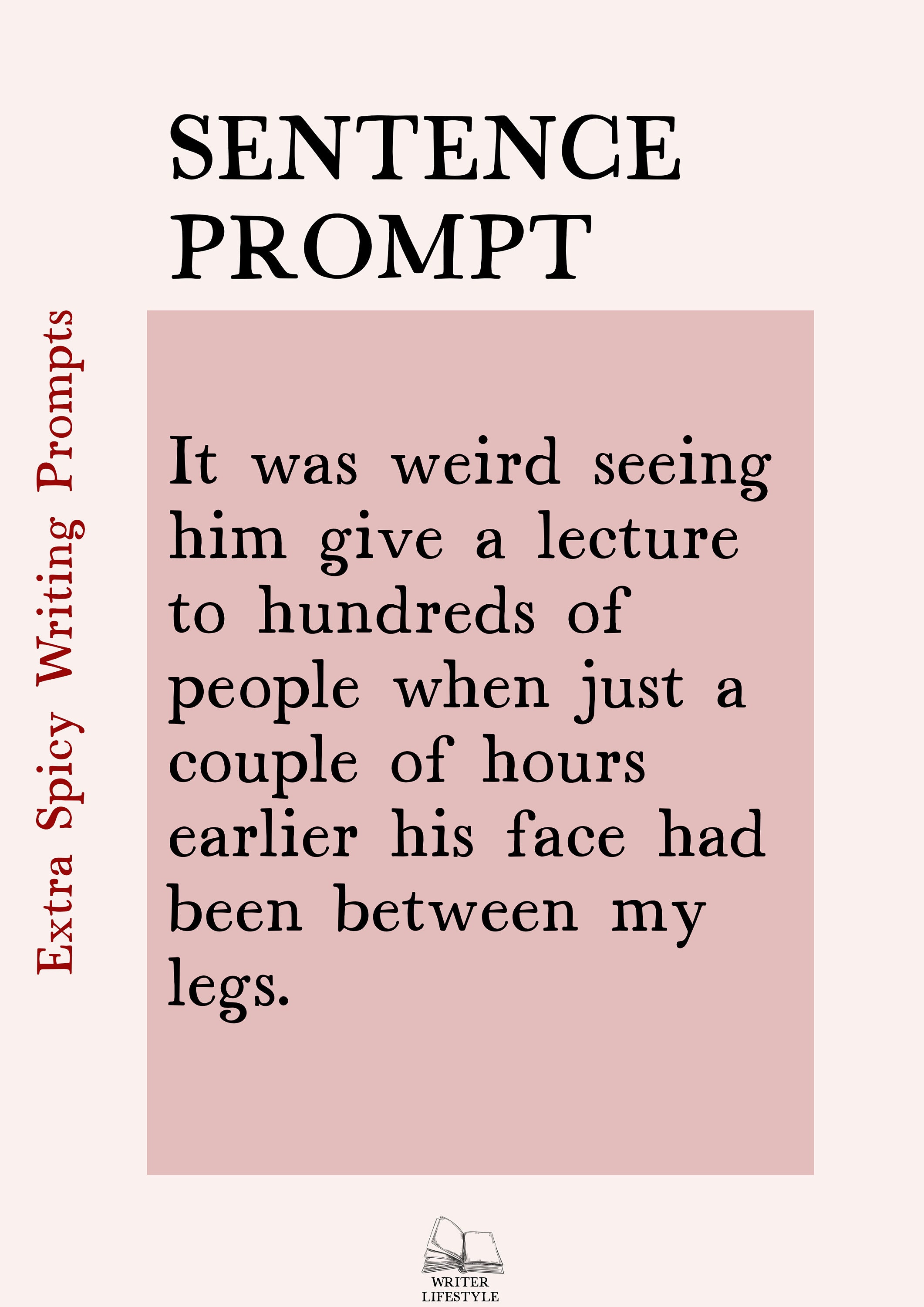 Spicy Writing Prompts for Smut and Erotica, Adult Story Starters, Dirty ...