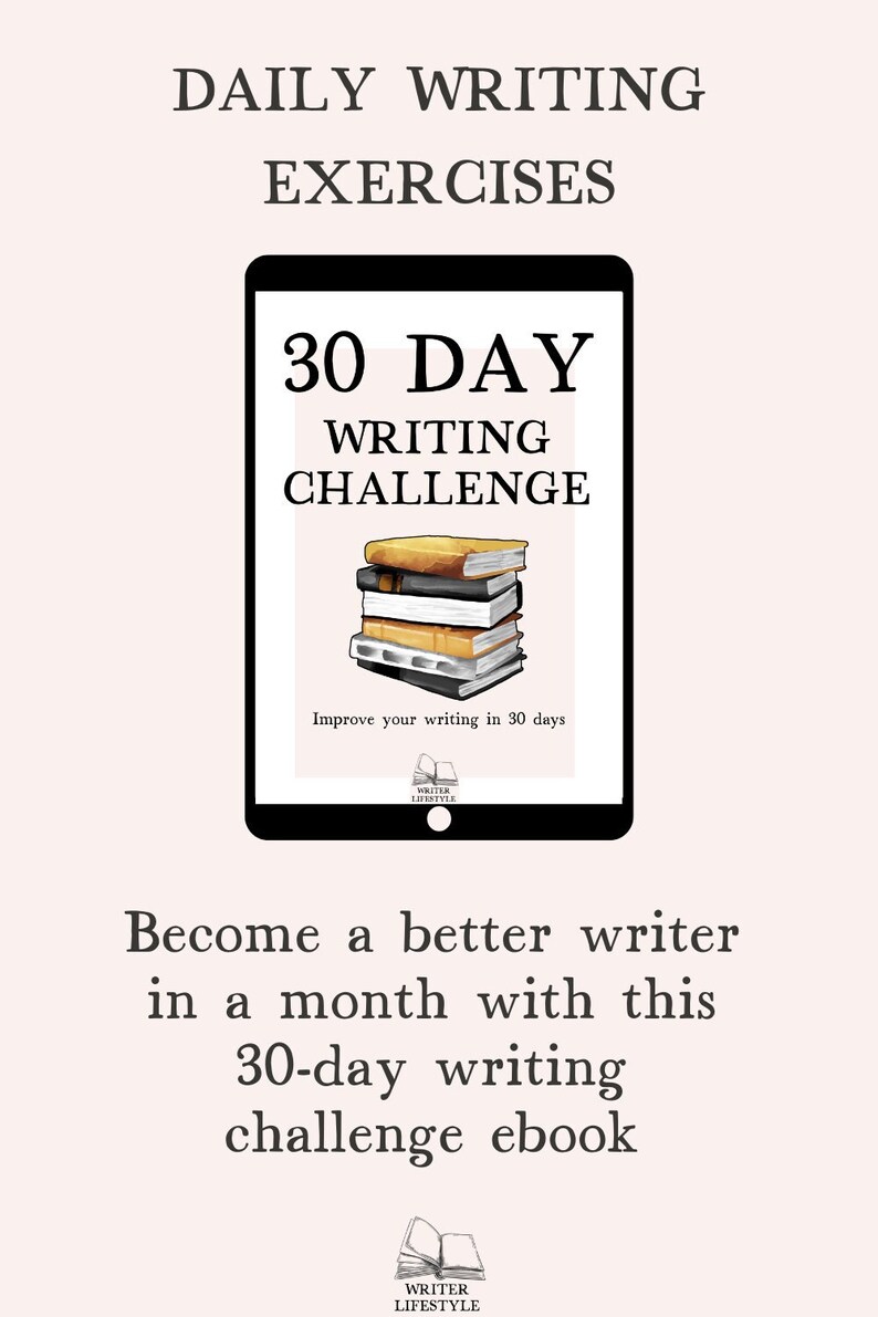 30 Day Writing Challenge With Daily Creative Writing Prompts, Book ...