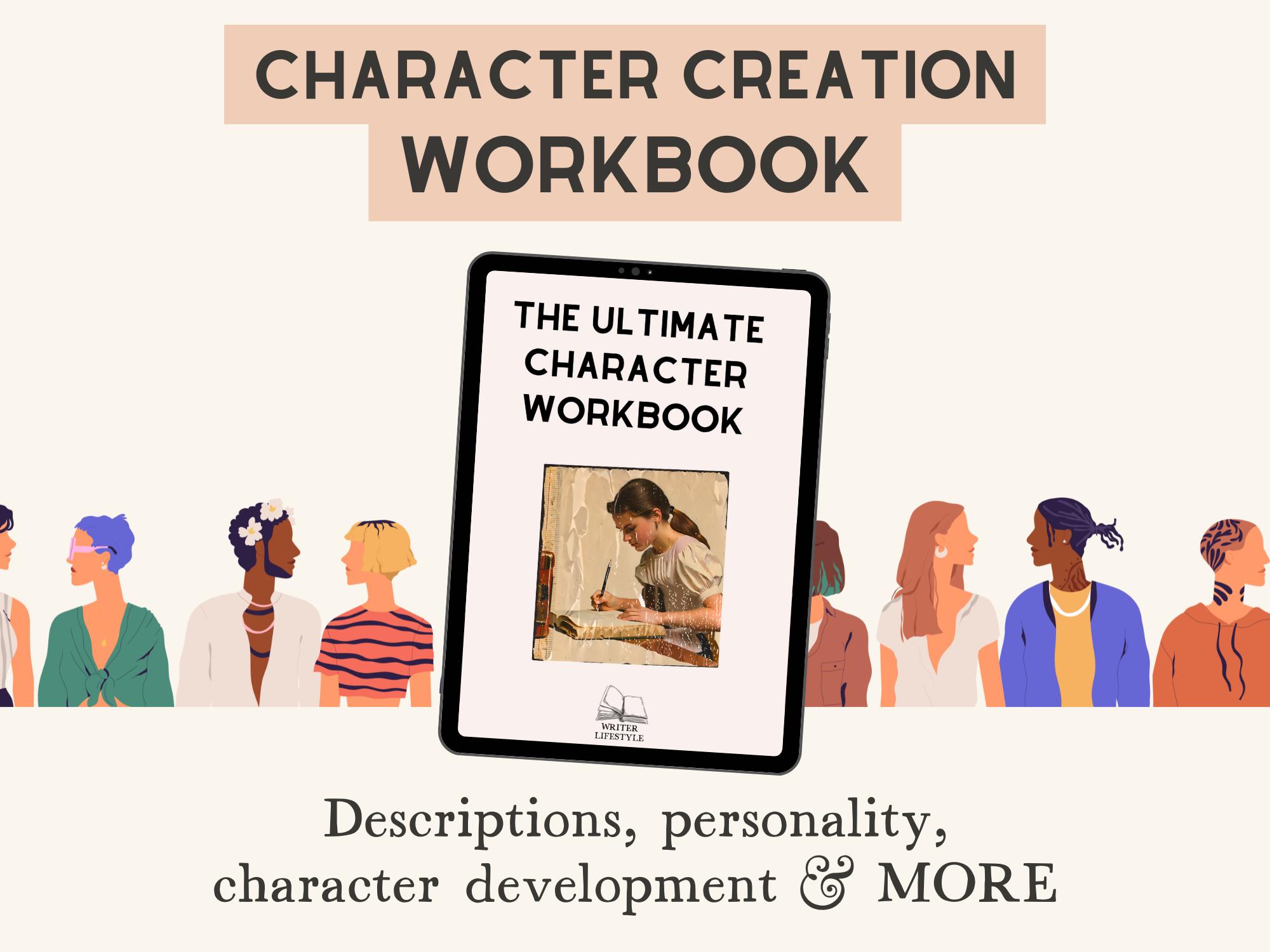 The Ultimate Character Workbook PDF, Interactive and Printable ...