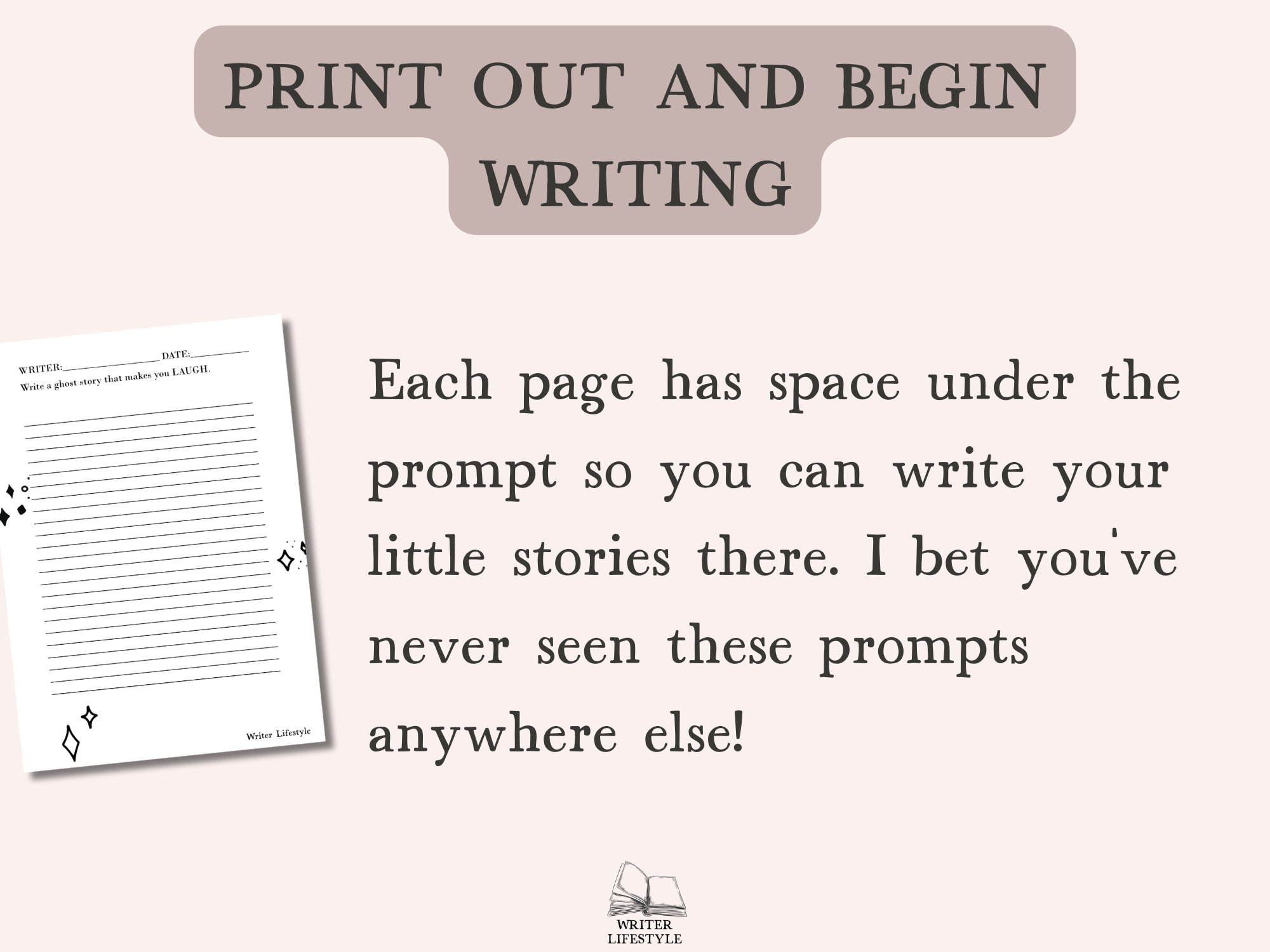 Story Prompts for Kids Printable Writing Prompt Pages for - Etsy UK