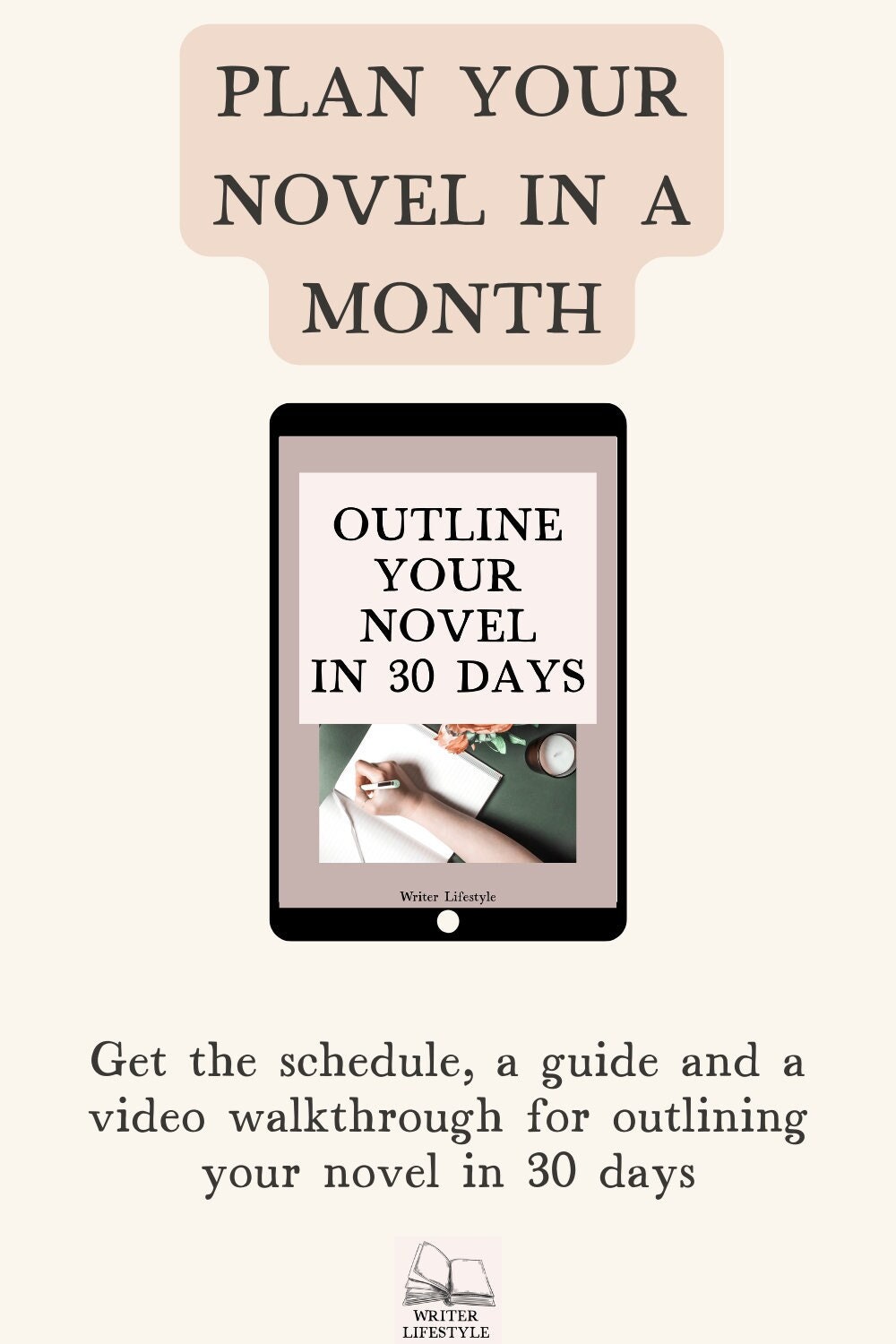 Plot Planning Guide to Outline Your Novel in 30 Days, Creative Writing ...