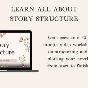 Story Structure Workshop and Digital Story Planner, Writing a Novel ...