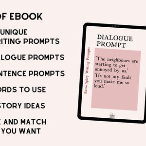 Spicy Writing Prompts and Adult Story Ideas (PDF) - Etsy UK