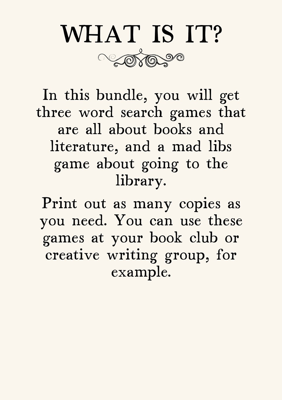 Printable Party Games for Bookworms Bookish Word Search and - Etsy UK