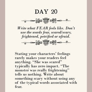 30 Day Writing Challenge With Workbook, Daily Creative Writing Prompts ...