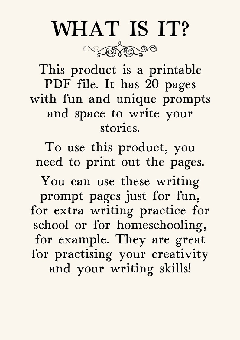 Story Prompts for Kids Printable Writing Prompt Pages for - Etsy UK