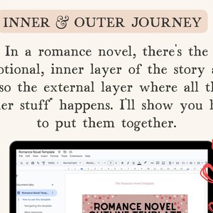 Romance Novel Outline Template for Google Docs, Book Writing Beat Sheet ...
