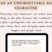 Character Workbook for Writing a Novel, Interactive Character Guide for ...