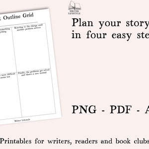 Story Writing Template for Authors Writer Printables for - Etsy