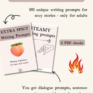 Smutty Romance Bundle, Steamy and Extra Spicy Writing Prompts PDF ...