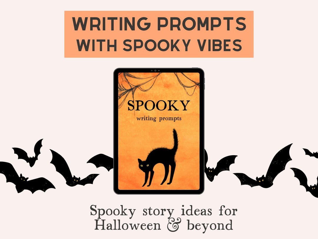 Halloween Writing Prompts for Spooky Stories (PDF) - Etsy
