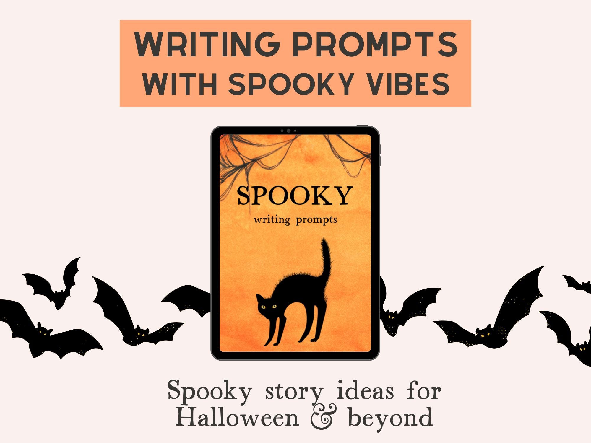 Spooky Writing Prompts, Halloween Writing Inspiration for Scary Stories ...